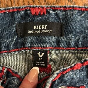 True Religion | Jeans | Ricky Relaxed Straight Jeans | Poshmark